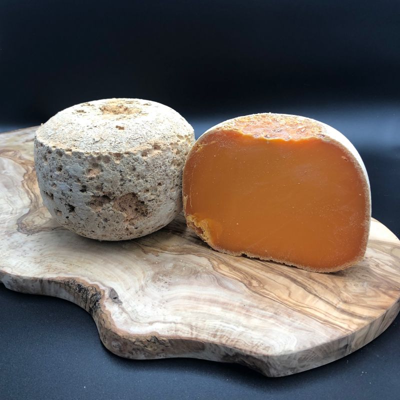 La Mimolette tendre : Fromage au lait de vache pasteurisé